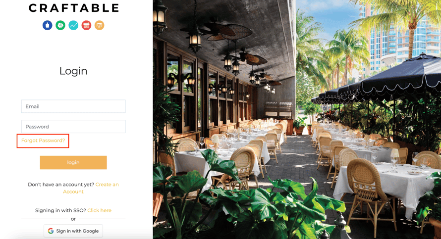 LOGGING INTO TO CRAFTABLE